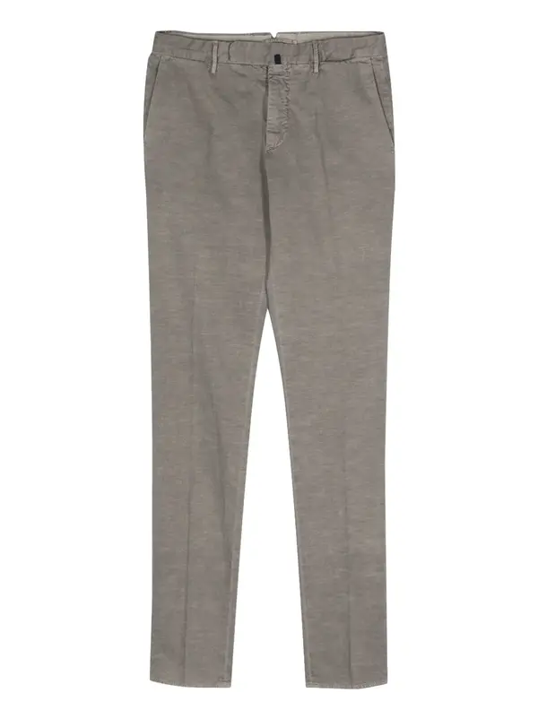 Incotex Tapered-leg Trousers - Grey