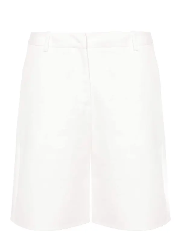 Valentino Garavani Twill Knee-length Shorts - White
