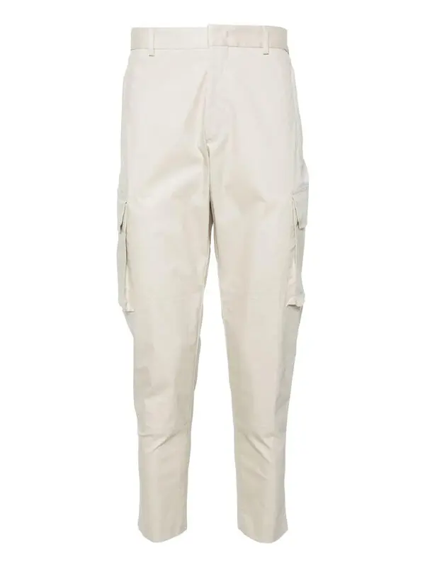 PT TORINO Tapered-leg Cargo Trousers - Neutrals