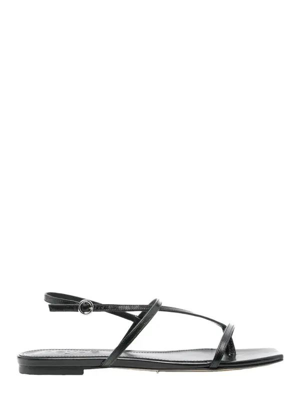 AeydĒ Ella Flat Sandals - Black