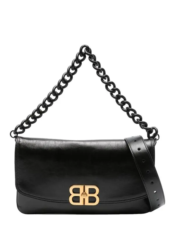 Balenciaga Bb Soft Shoulder Bag - Black
