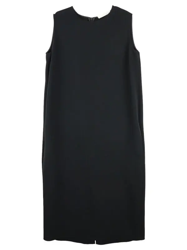THE ROW Mirna Round-neck Dress - Black