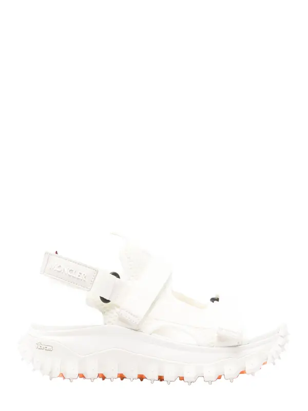 Moncler Trailgrip Vela Sandals - White
