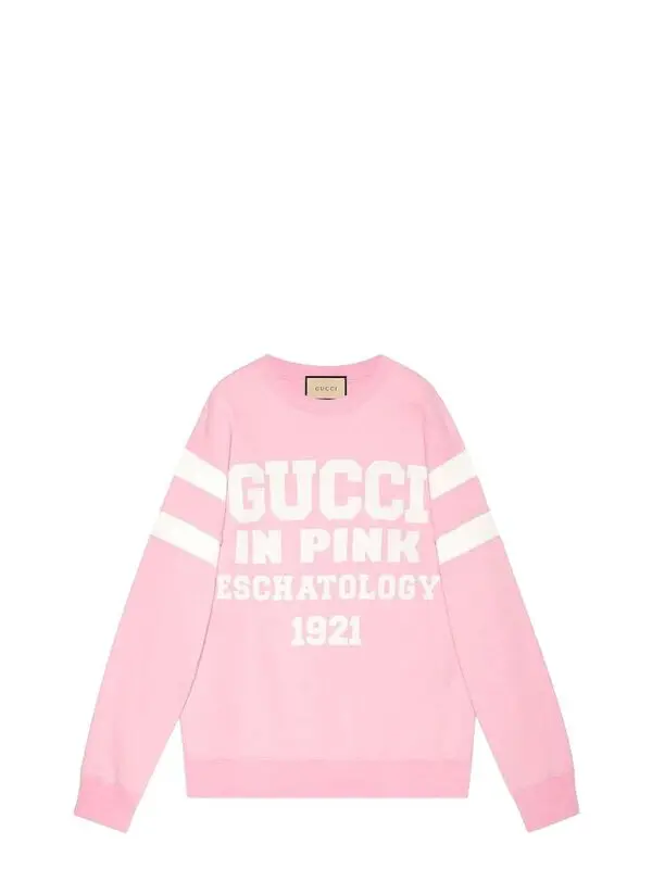 Gucci 25 Eschatology Sweatshirt - Pink