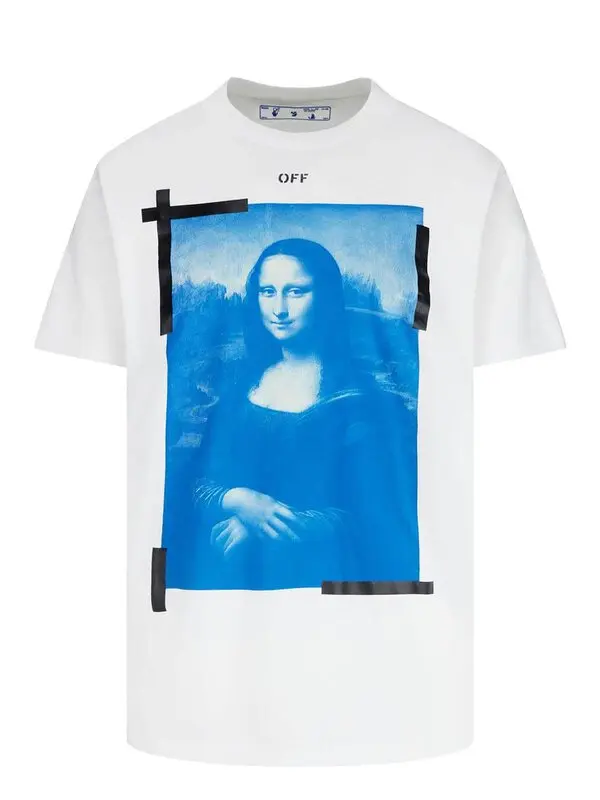Off-White Monalisa Slim Tee /black - White