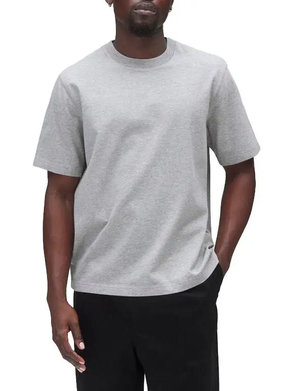 Reigning Champ Midweight Jersey T-shirt - Heather Grey