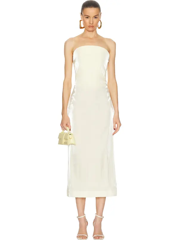 Jacquemus La Robe Carino - Pale Yellow