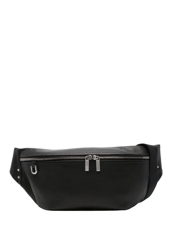 Rick Owens Leather Belt Bag - Black
