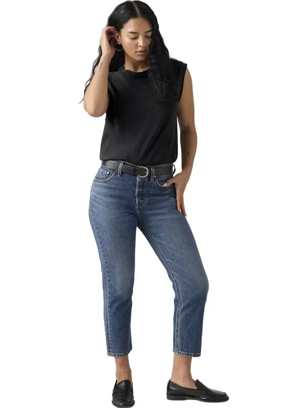 LEVI'S 501 Original Fit Cropped Jeans - Refresh