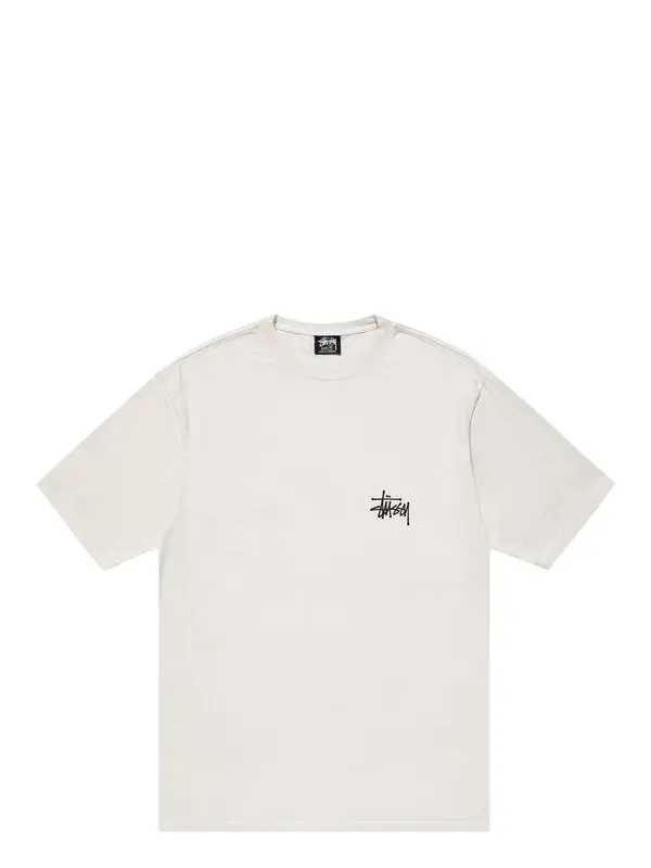 StÜssy Pigment Dyed Built Tough Tee 'natural - White