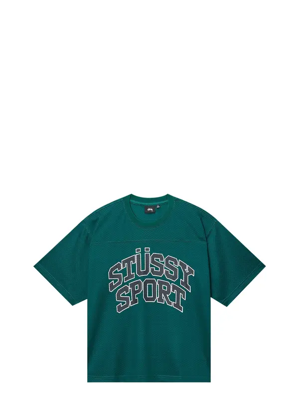 StÜssy Sport Mesh Football Jersey - Green