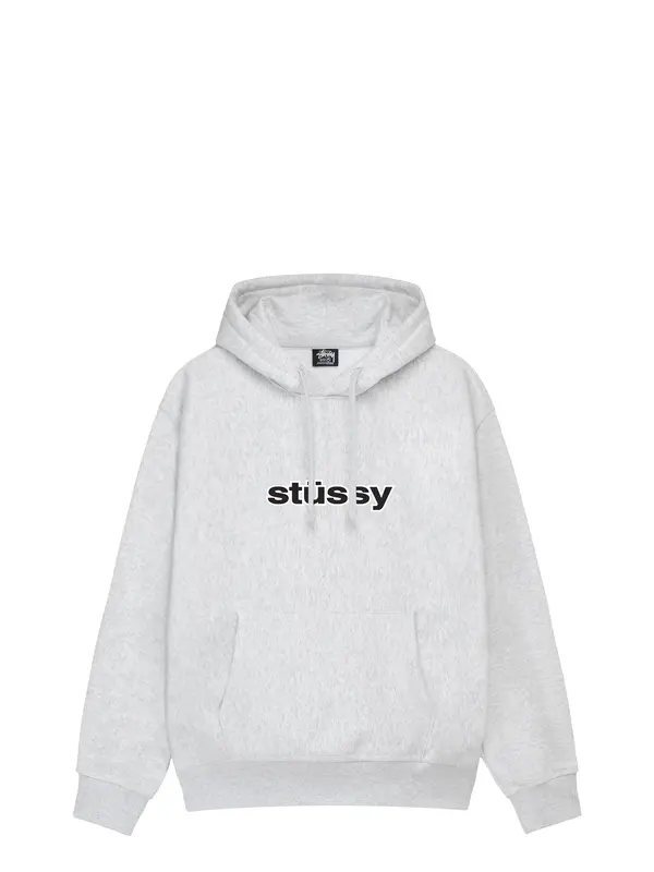 StÜssy Ss-link Hoodie - Grey