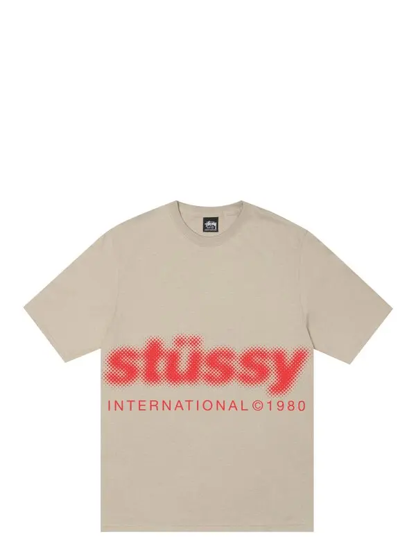 StÜssy Blur Tee 'khaki - Tan