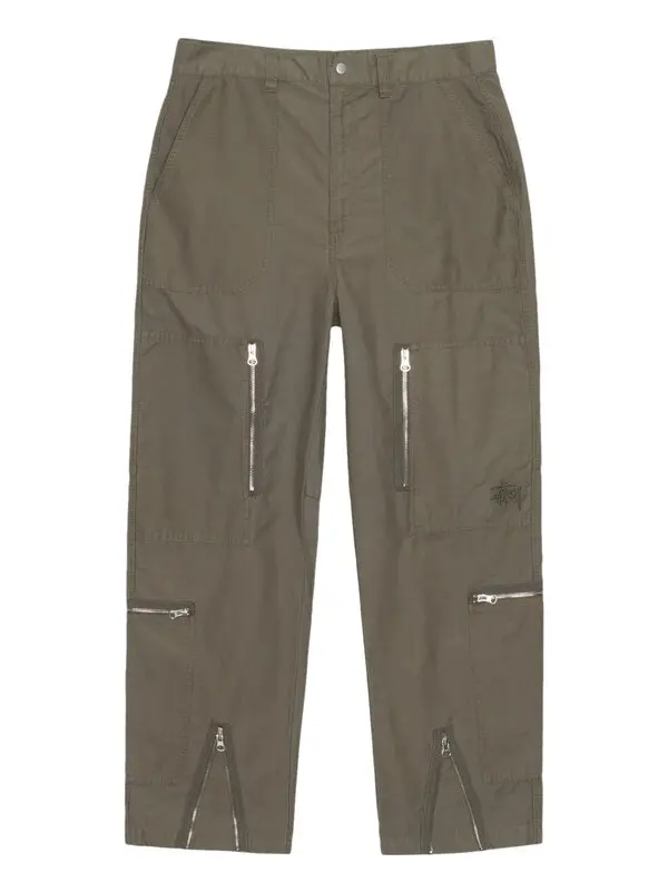 StÜssy Nyco Flight Pant - Green