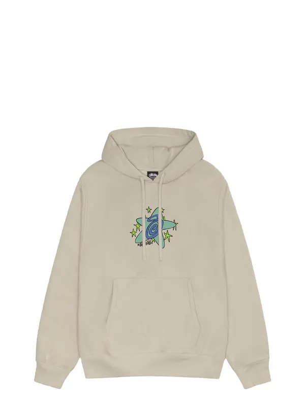StÜssy Galaxy Hoodie - Cream