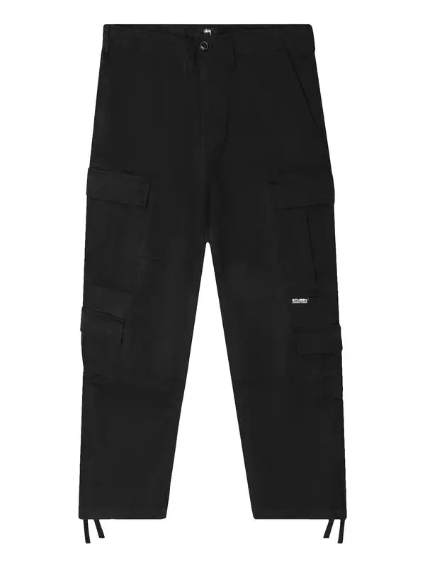 StÜssy Nylon Ripstop Surplus Cargo Pant - Black