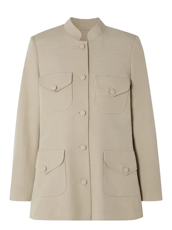 LIBEROWE Net Sustain Raja Dupioni Jacket - Neutrals