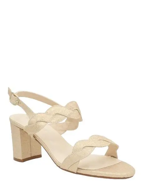 TOUCH UPS Ankle Strap Sandal - Champagne