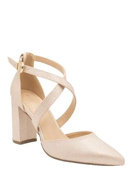 PARADOX LONDON PINK Paradox London Rylee Pointed Toe Pumps - Beige