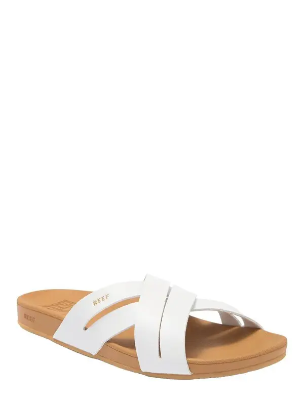 Reef Cushion Spring Sandal - White/tan