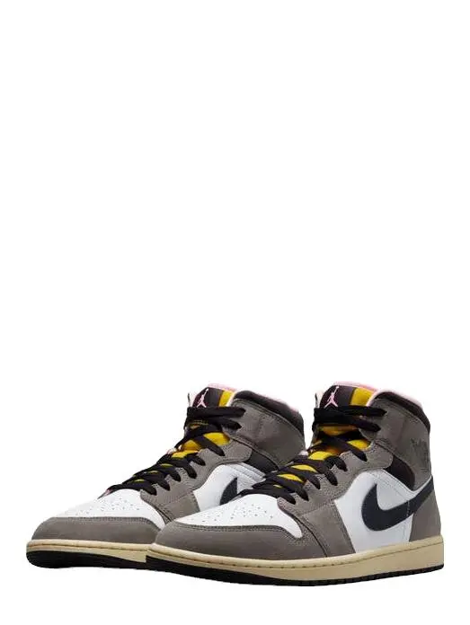 JORDAN Air 1 Mid Se Sneaker - 100 White/oilgy