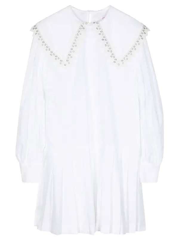 CHARLES JEFFREY Babydoll Mini Dress - White