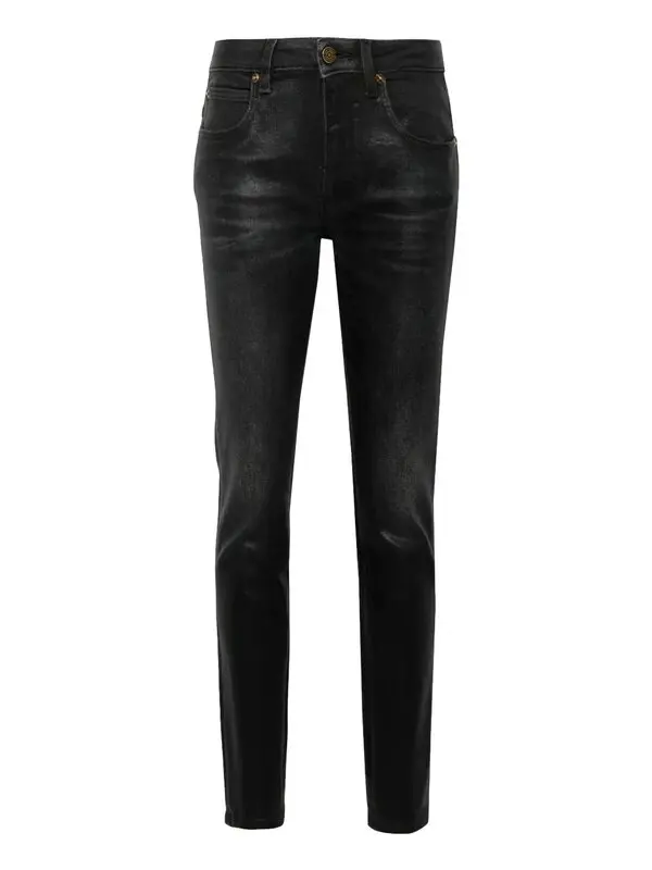 Roberto Cavalli Mid-rise Skinny Jeans - Black