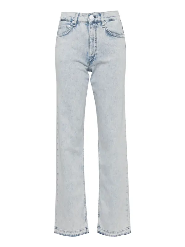 Rag & Bone Harlow Straight-leg Jeans - Blue