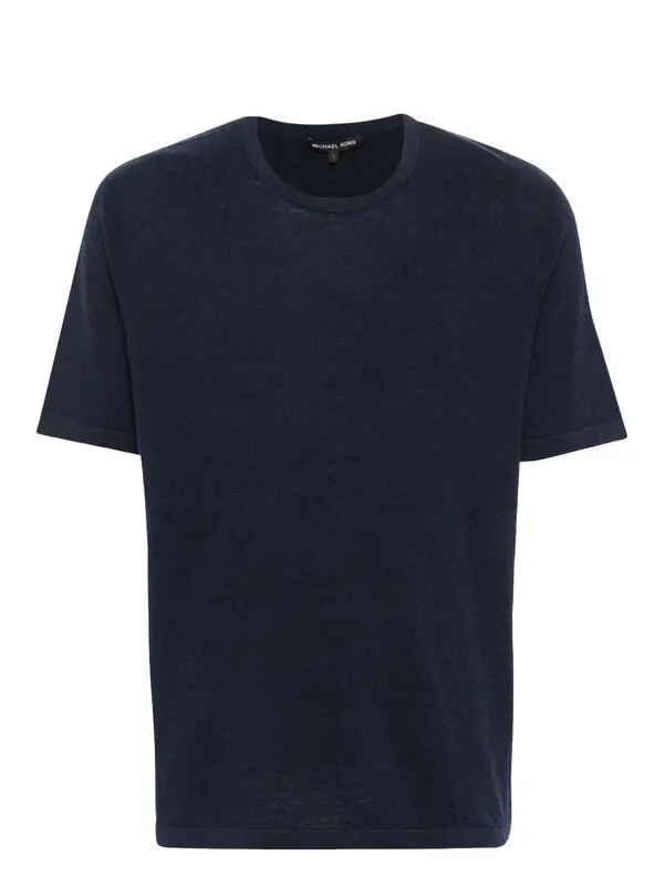 Michael Kors Short-sleeve Knitted T-shirt - Blue