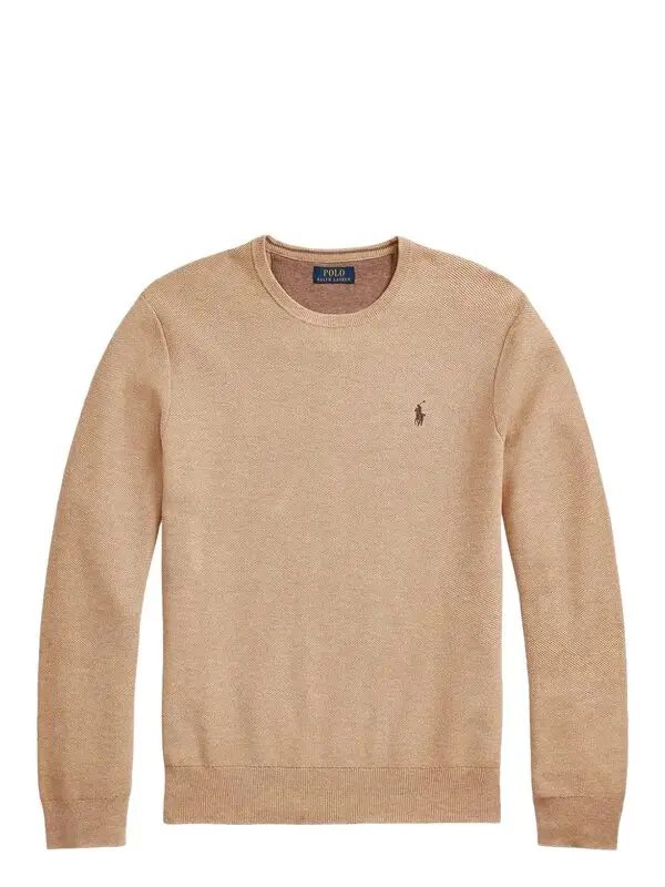 Ralph Lauren Pony-embroidered Jumper - Neutrals