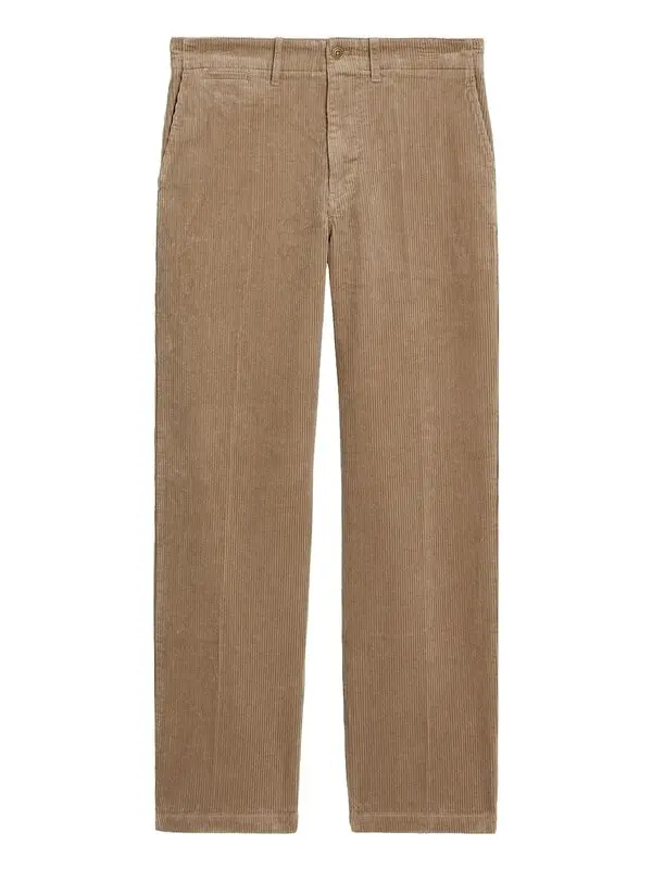 ALEX MILL Cotton-corduroy Pants - Sand