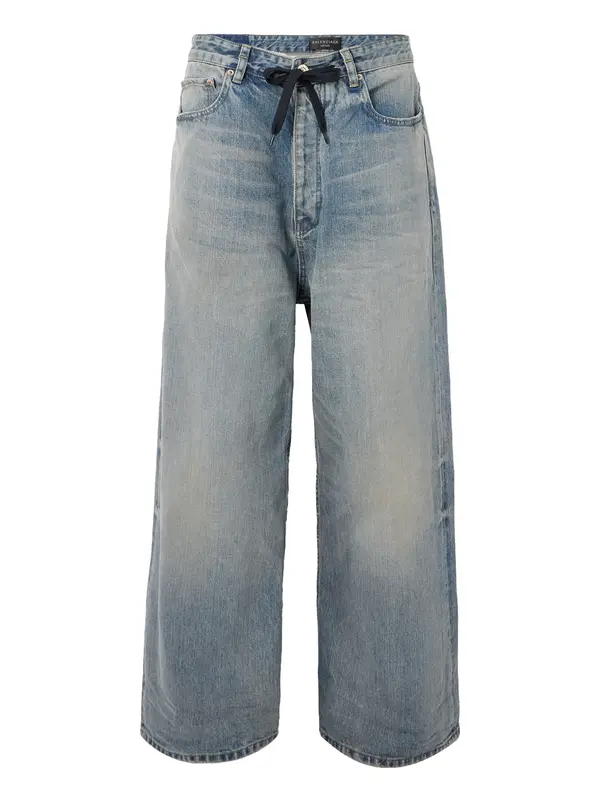 Balenciaga Distressed Jeans - Blue