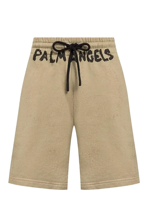 Palm Angels Seasonal Logo Sweatshorts - Multicolor