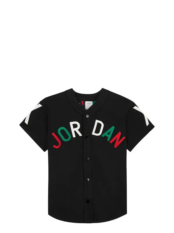 JORDAN X Nina Chanel Abney Reversible Jersey Top - Black