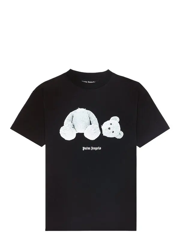 Palm Angels Ice Bear Tee /white - Black