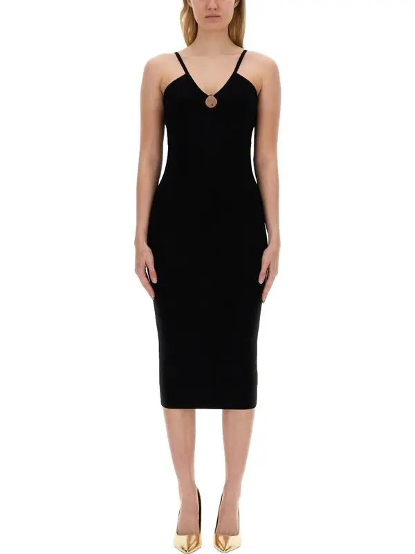 Michael Kors Longuette Dress - Black