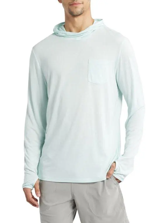 FREE FLY Lightweight Upf 20+ Hoodie - Glacier