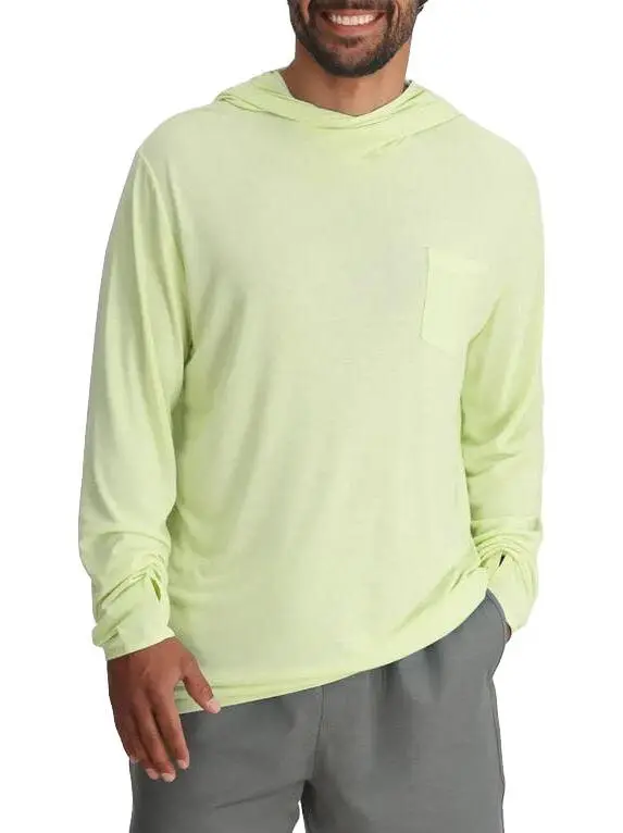 FREE FLY Lightweight Upf 20+ Hoodie - Lime