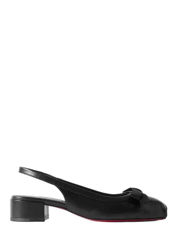 CHRISTIAN LOUBOUTIN Mamaflirt 30 Slingback Pumps - Black