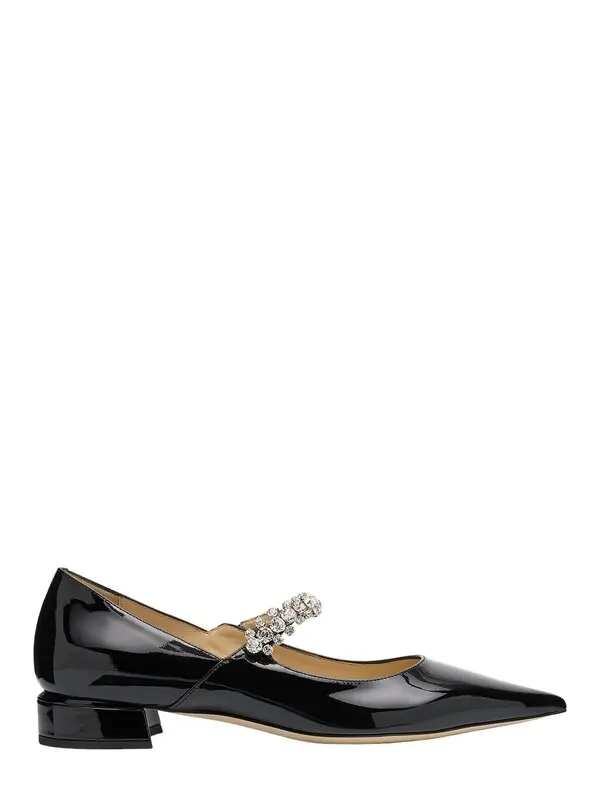 JIMMY CHOO Bing Ballerina Flats - Black