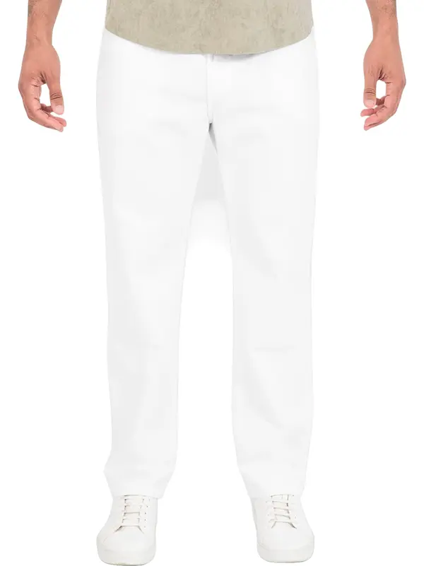 Monfrère Jayden Straight-leg Pants - Blanc