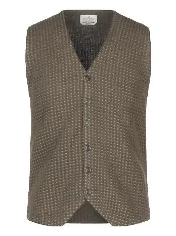 BROOKSFIELD Sleeveless V-neck Cardigan - Military Green
