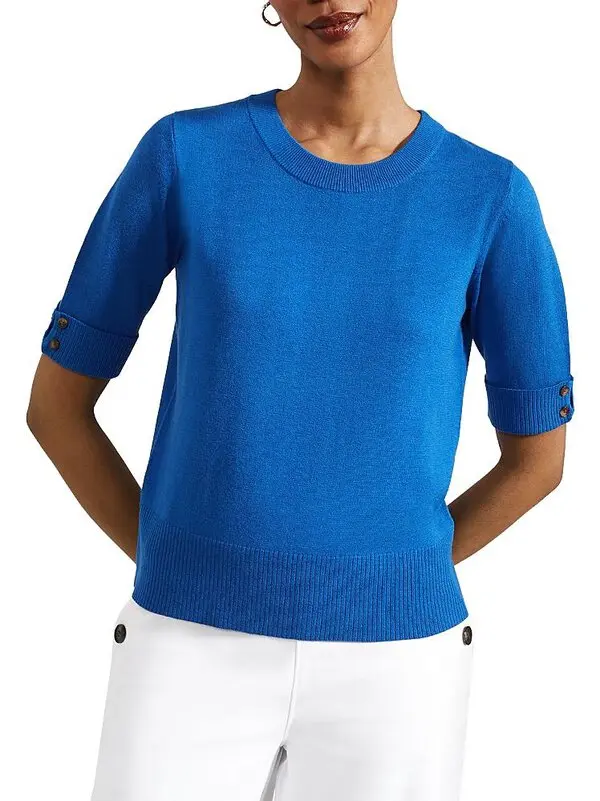 HOBBS LONDON Leanne Sweater - Atlantic Blue