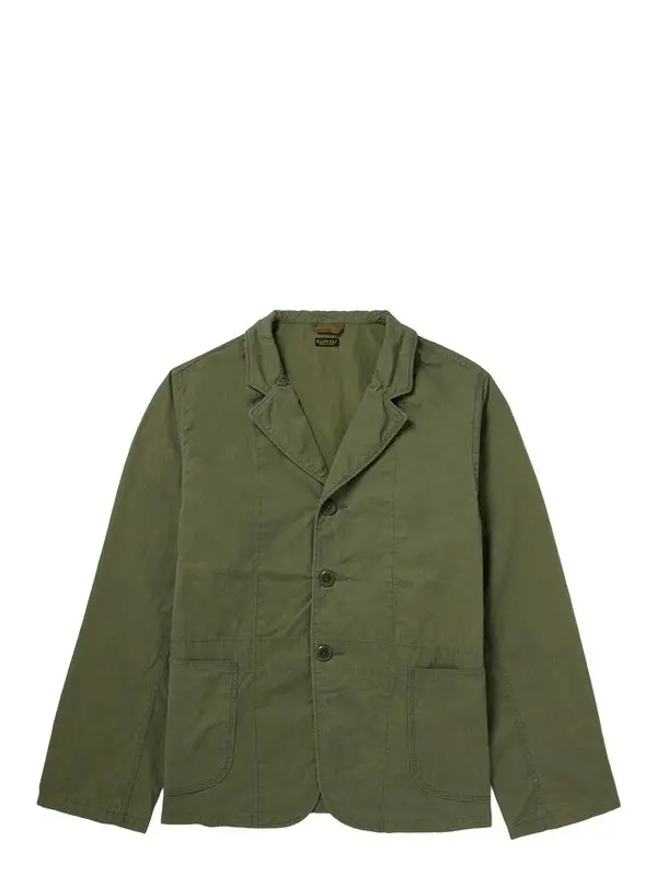 Kapital Cotton-blend Ripstop Jacket - Green