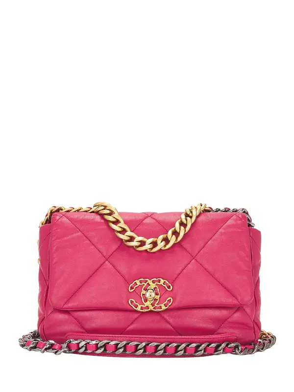 Chanel 19 Flap Bag - Red
