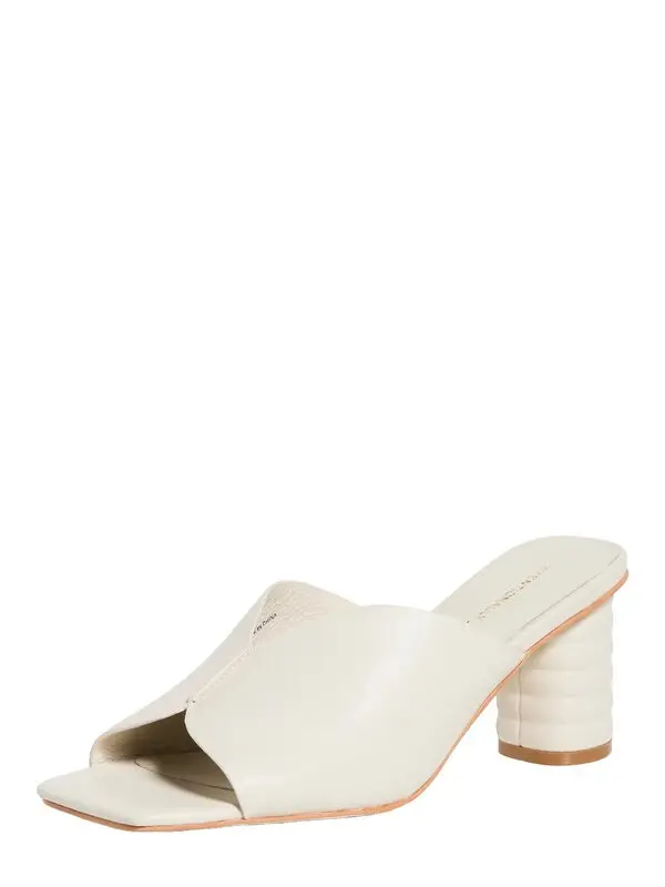Intentionally Blank Kamika Slide Heels - Cream