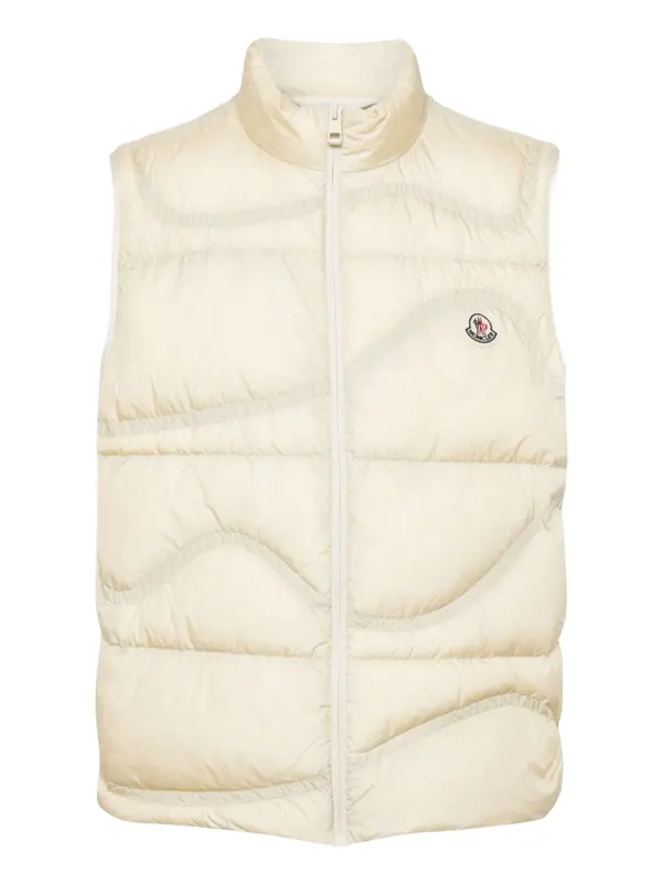 Moncler Beidaihe Padded Gilet - Neutrals