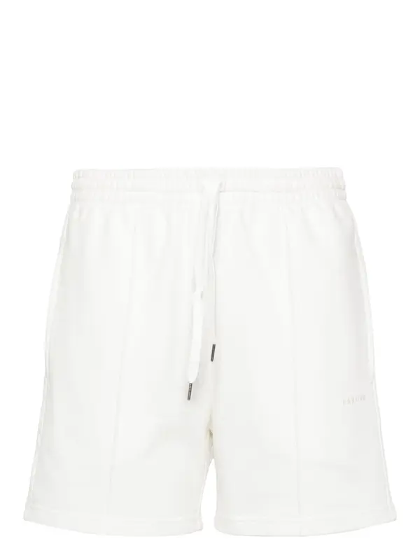 P.a.r.o.s.h Striped Jersey Shorts - White