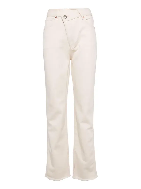 ALOHAS Kansas High-rise Straight-leg Jeans - Neutrals
