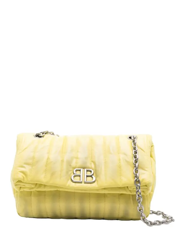 Balenciaga Small Monaco Shoulder Bag - Yellow